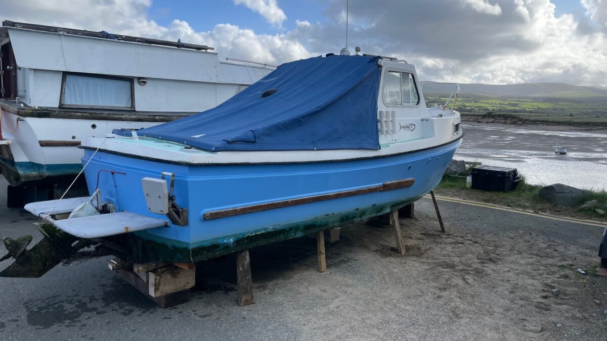 Romany 21 Fishing Boat in North Wales | Lonely Boats